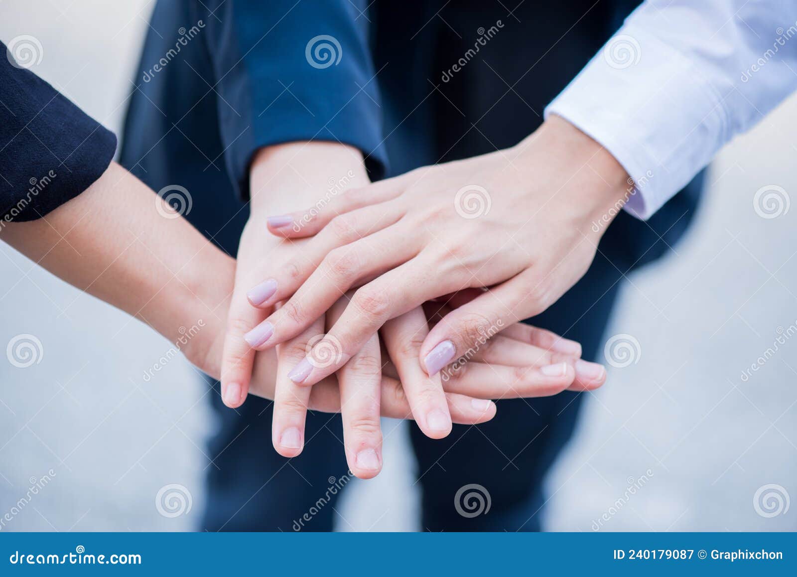 Handshake and Teamwork. Business Successful and Goal Stock Image ...