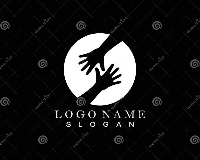 Handshake Teamwork Hands Logo Vector. Stock Illustration - Illustration ...