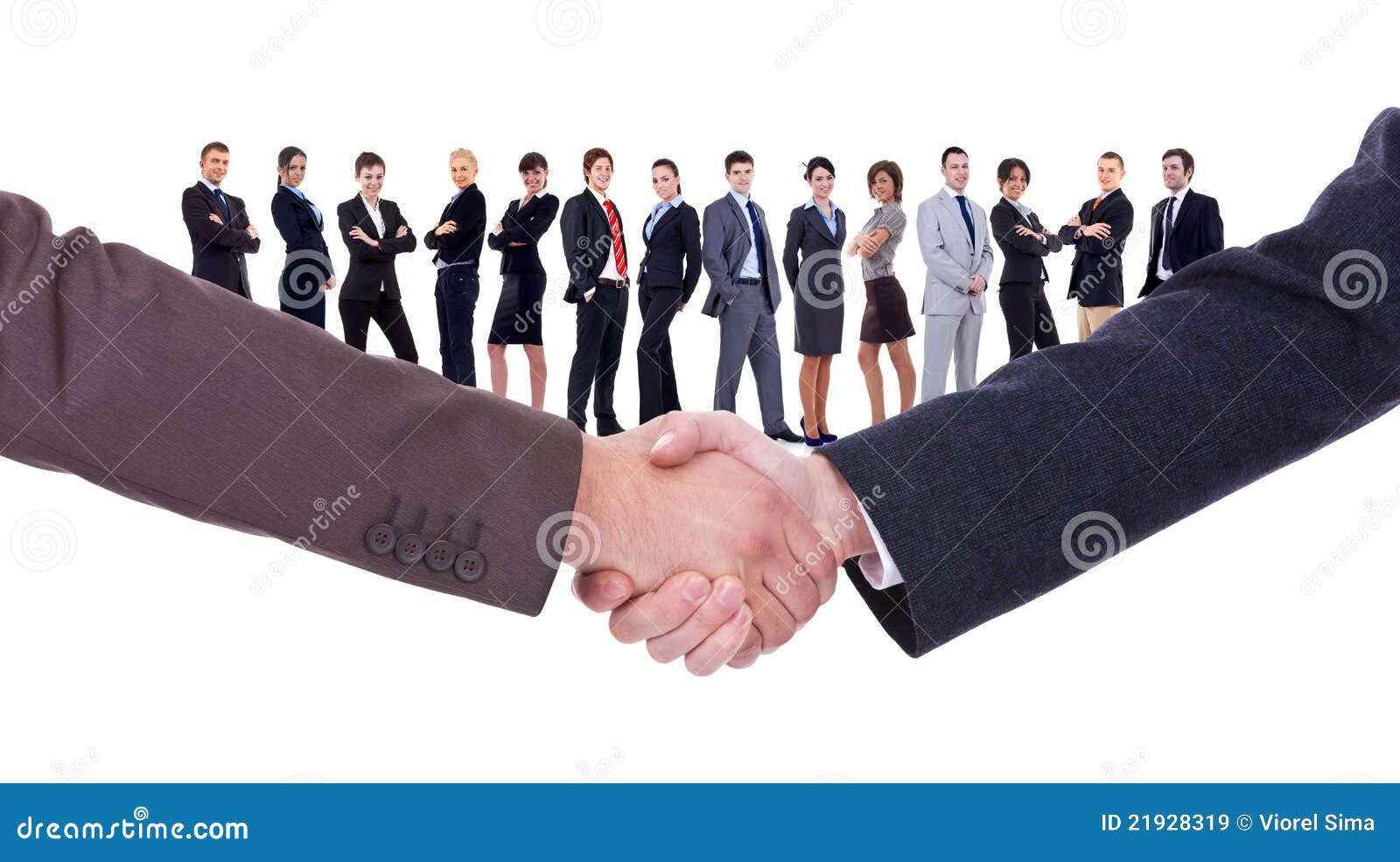 Handshake of Two Businessmen Stock Image - Image of people, promise ...