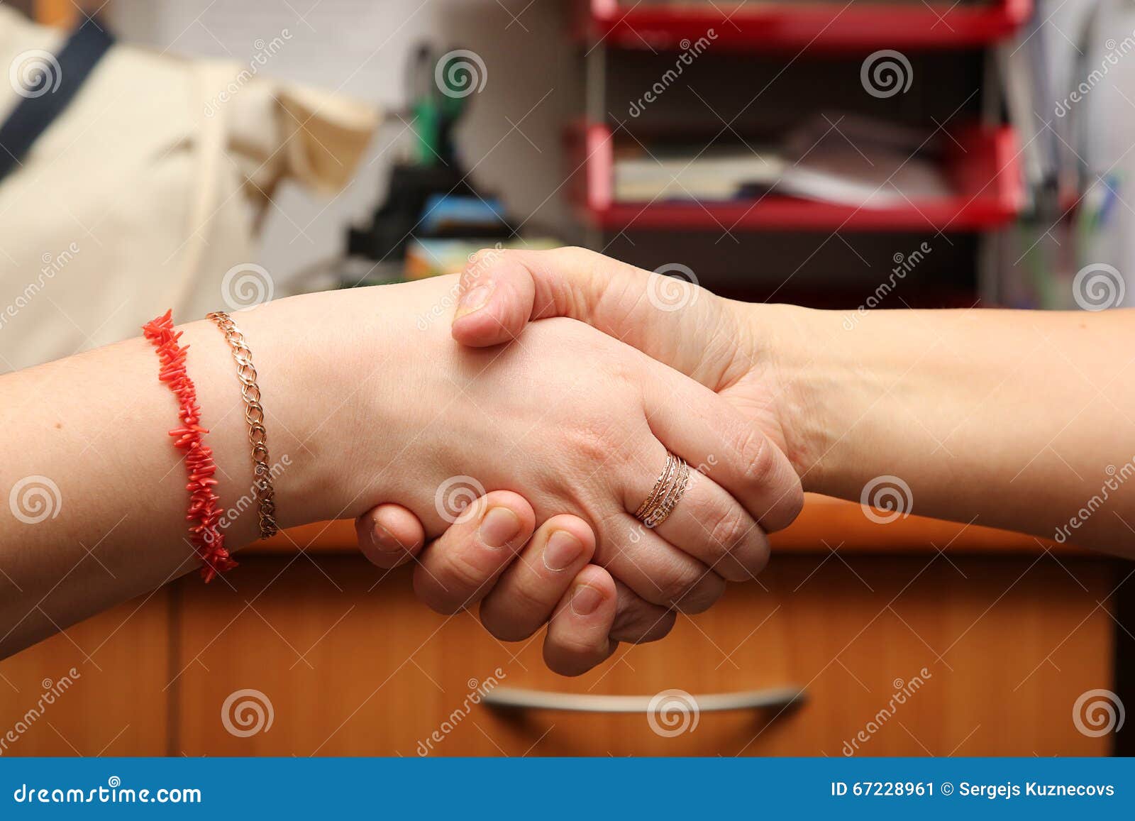 Handshake between Two Person Stock Image - Image of partnership ...