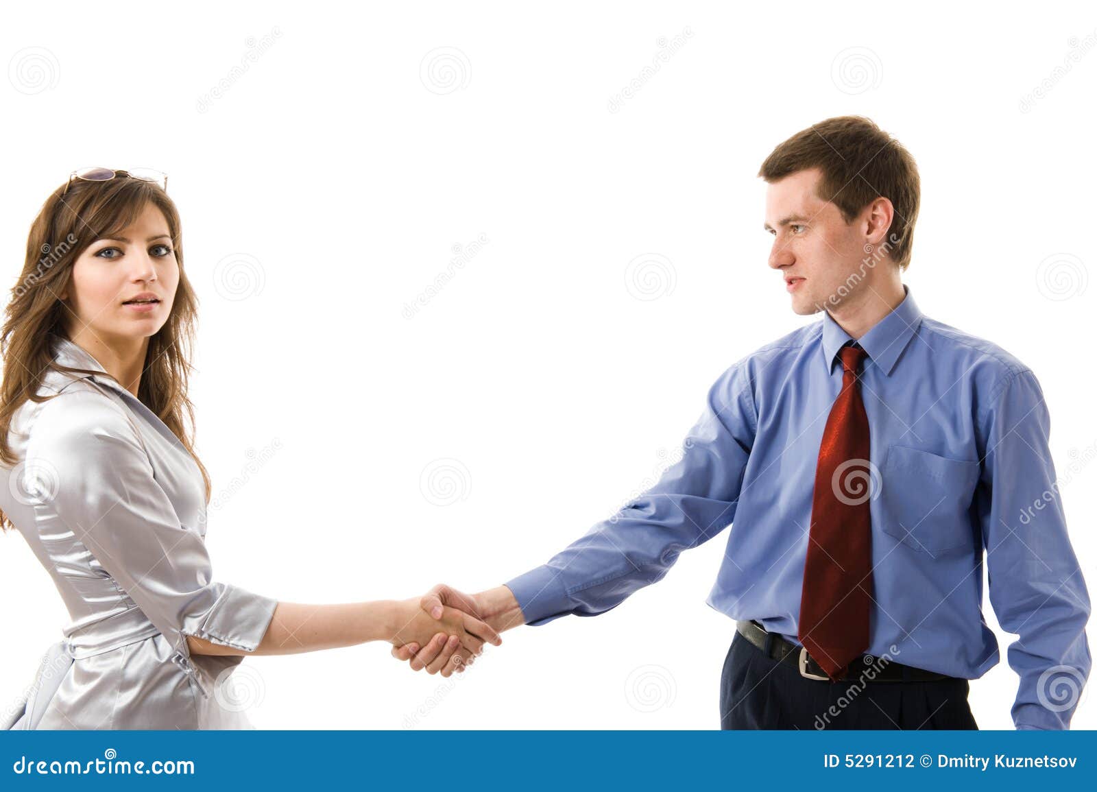 Handshake. the Union of Young Business People Stock Photo - Image of ...