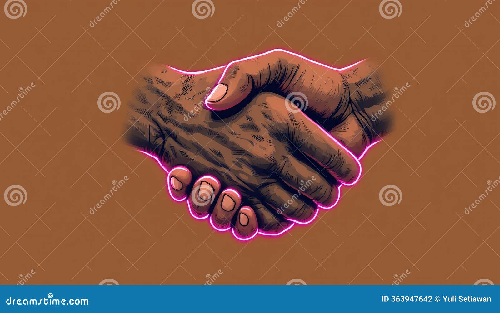 Handshake Of Unity And Understanding Royalty-Free Stock Image ...