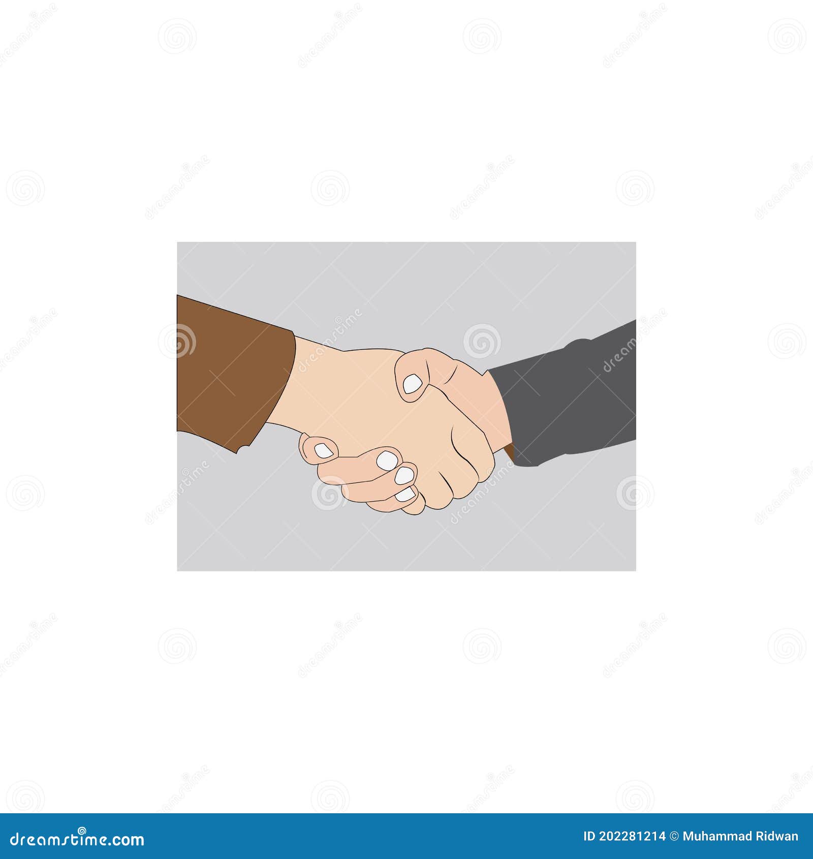 Handshake vector design stock vector. Illustration of agreement - 202281214
