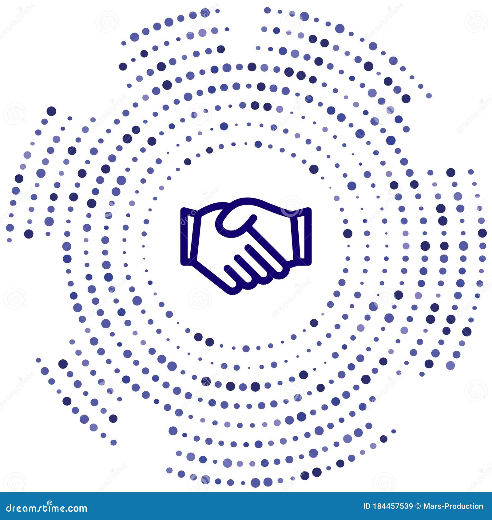 Handshake Vector Icon. Handshake Editable Stroke. Handshake Linear ...