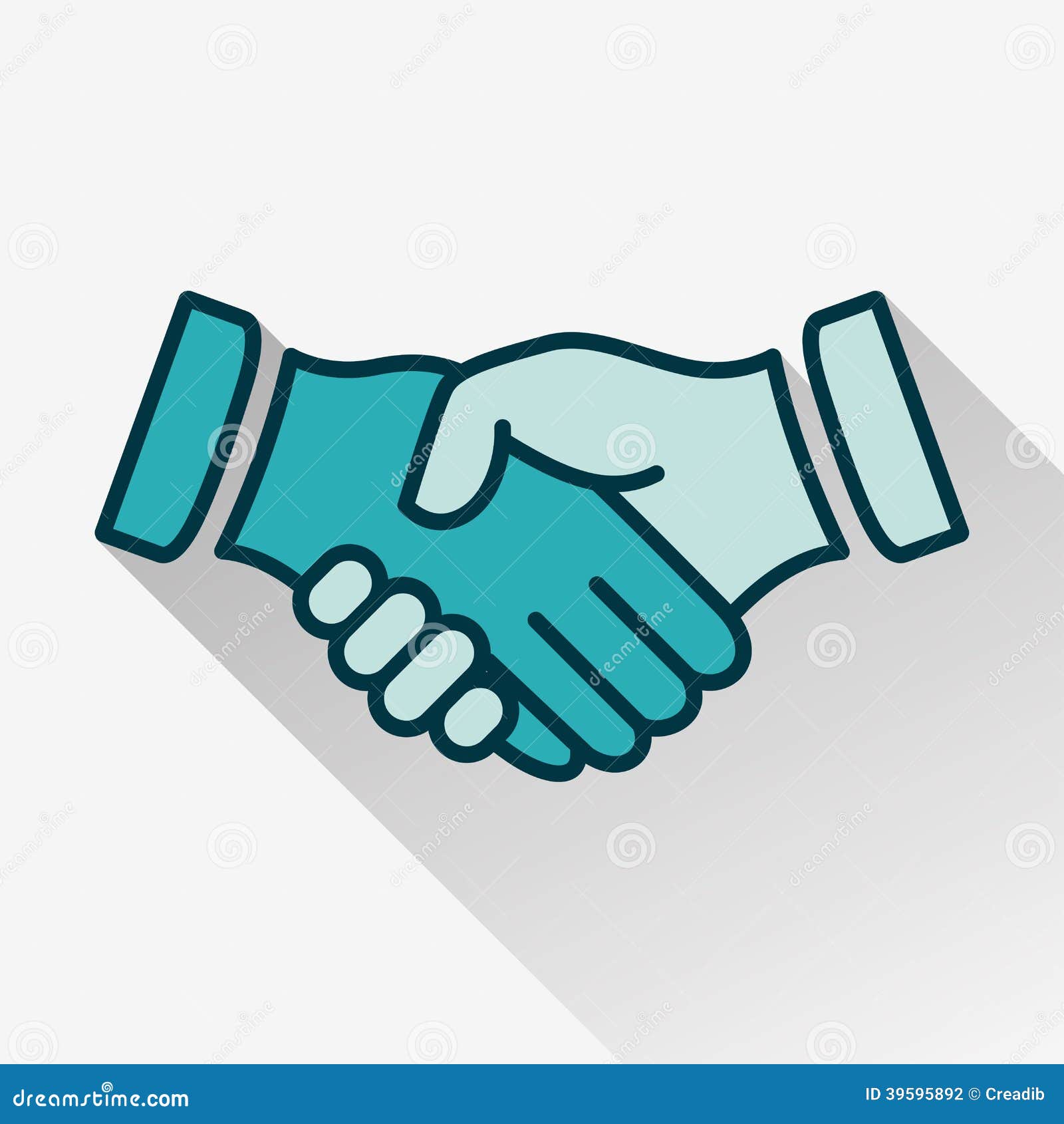 Handshake stock vector. Illustration of friendship, meeting - 39595892 Handshake stock vector. Illustration of friendship, meeting - 39595892