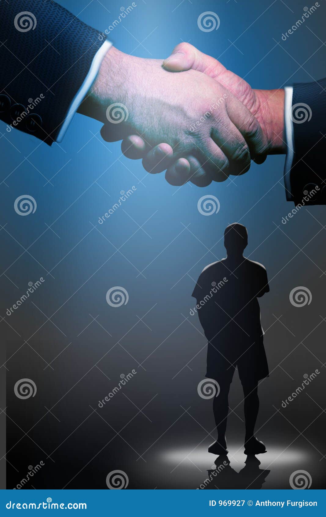 Handshake vision agreement stock image. Image of congratulation - 969927
