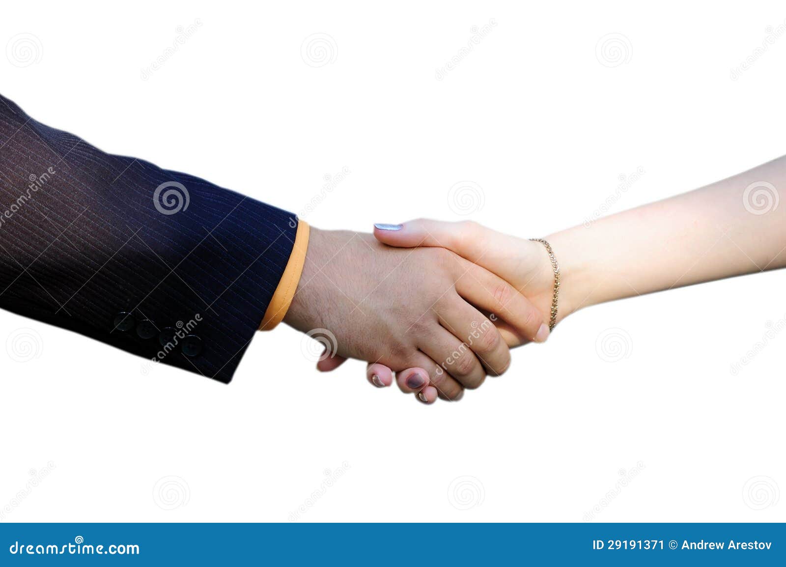 Handshake on a White Background Stock Image - Image of give, seller ...