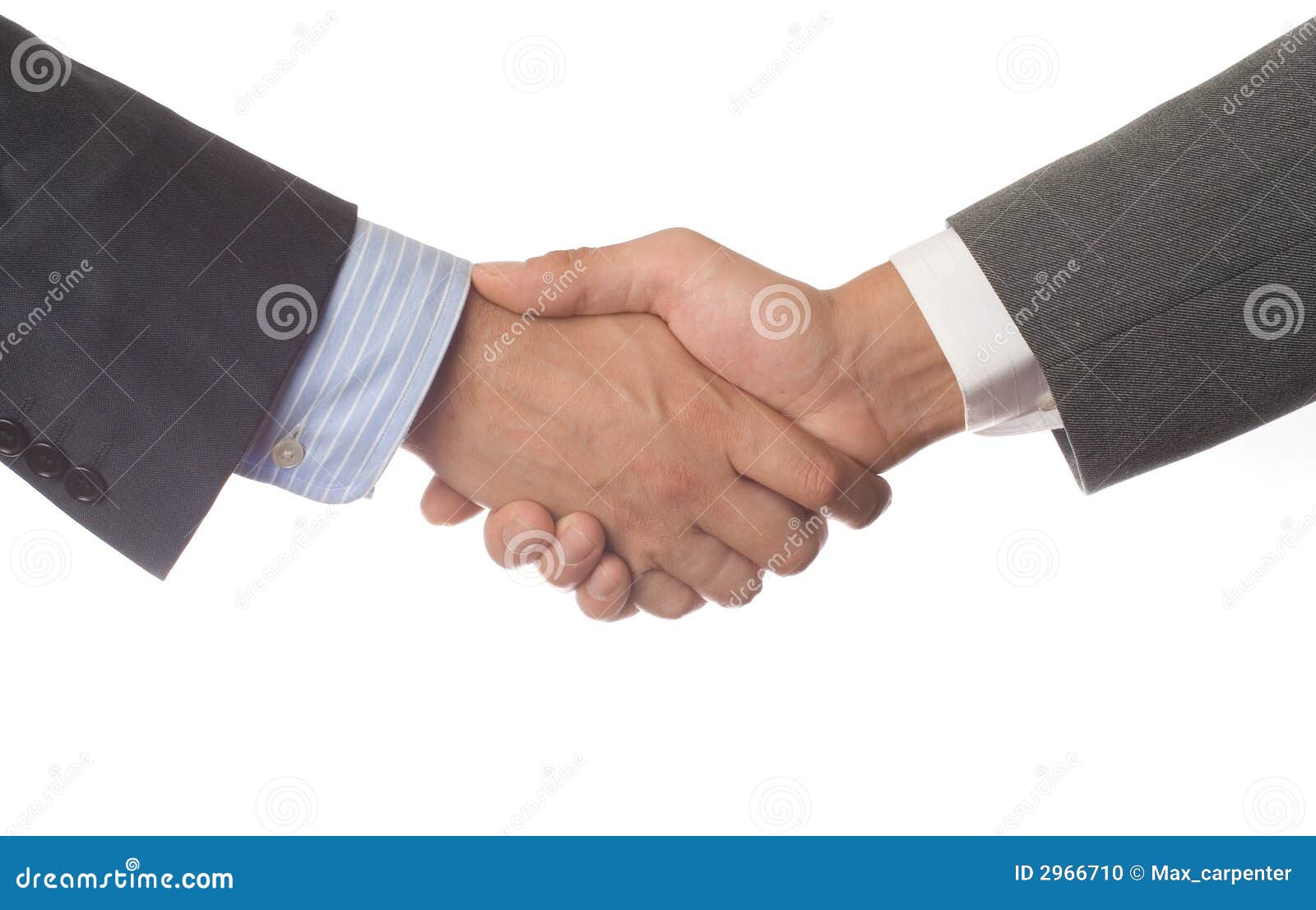Handshake on White Background Stock Photo - Image of finishing, fingers ...