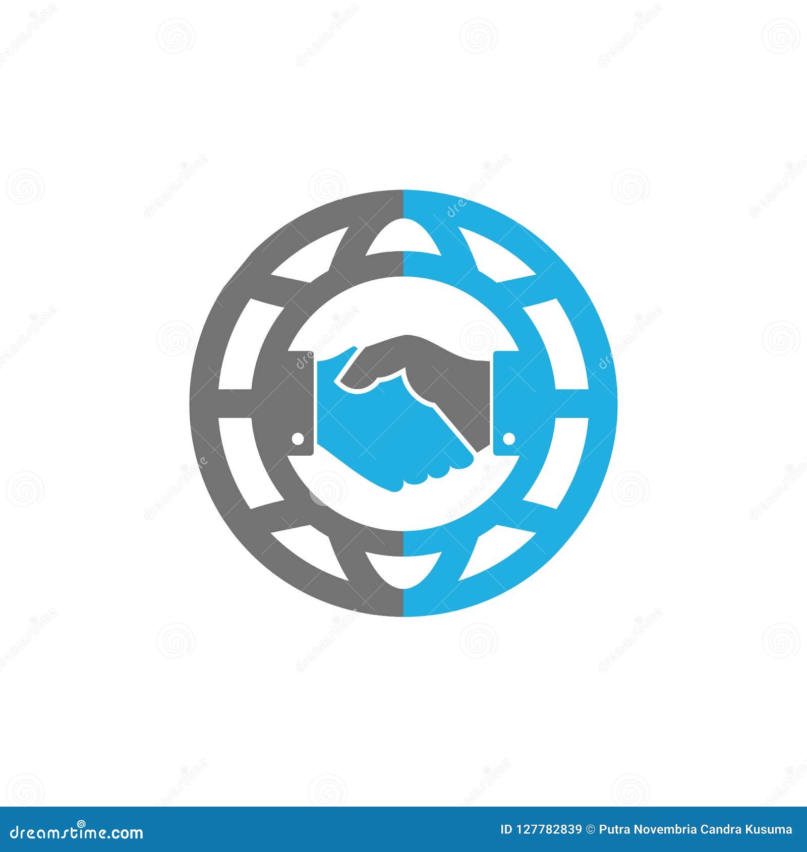Handshake World Logo Icon Design Stock Vector - Illustration of ...