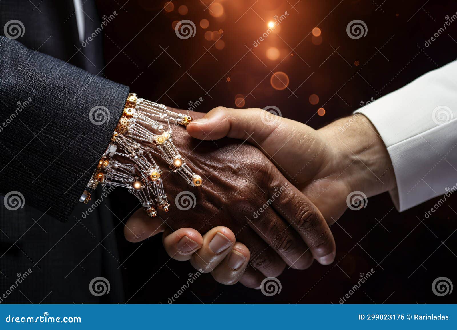 Handshakes with the Future, Human and Robot Collaboration in Business ...