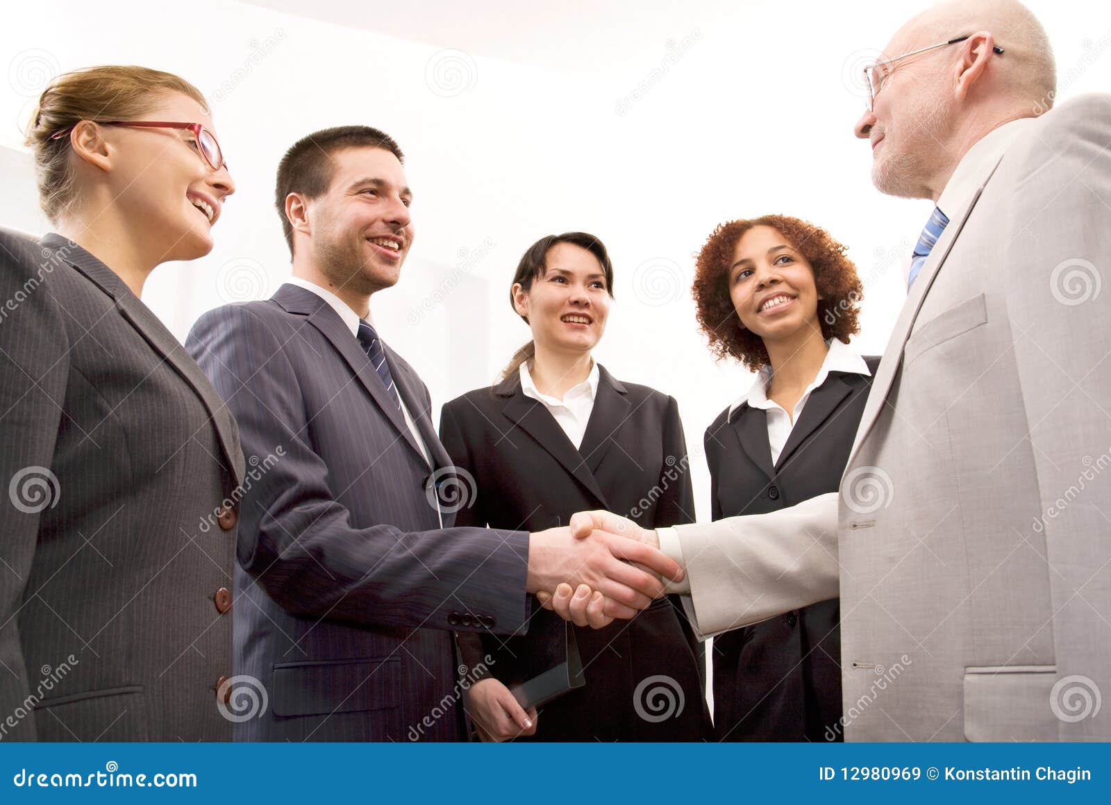 Handshaking stock image. Image of person, businesswoman - 12980969