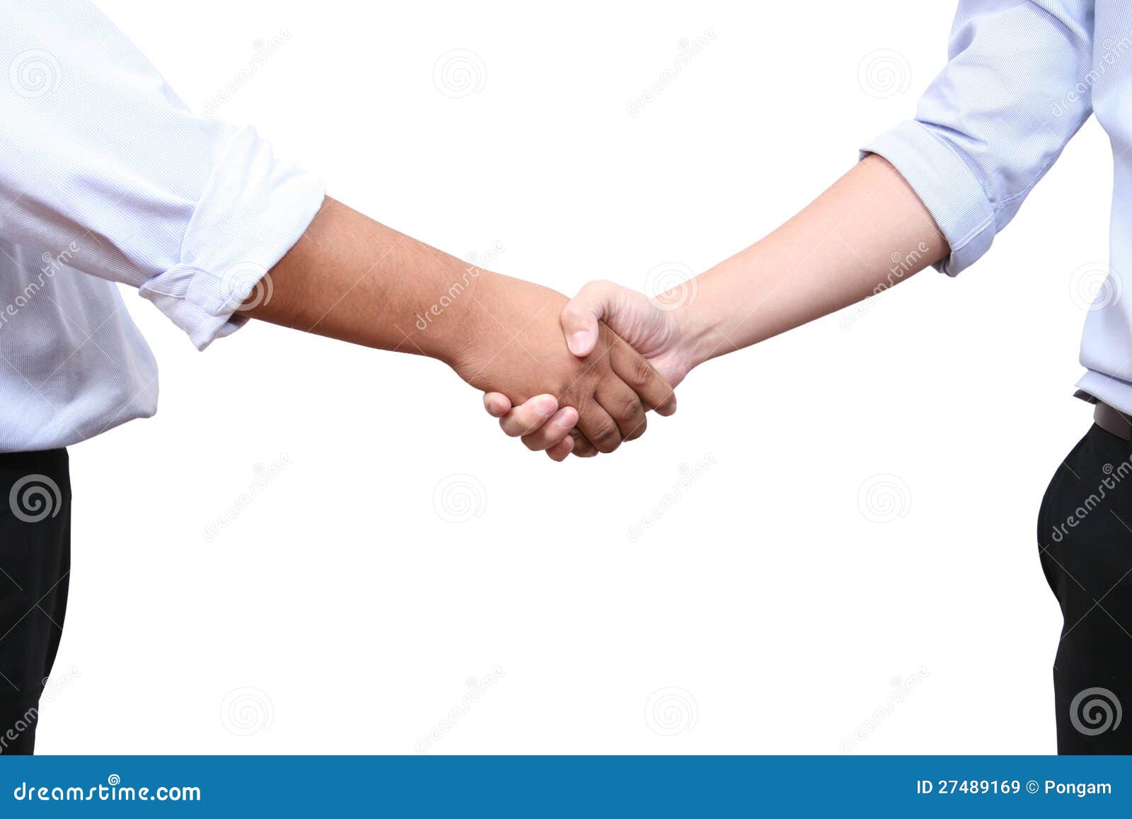 Handshaking stock image. Image of handshake, business - 27489169