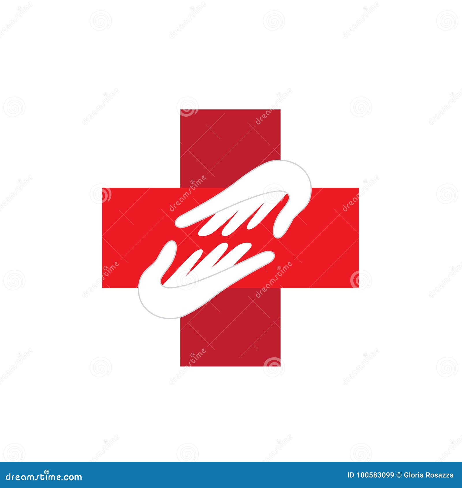 Handshake people logo stock vector. Illustration of hands - 100583099