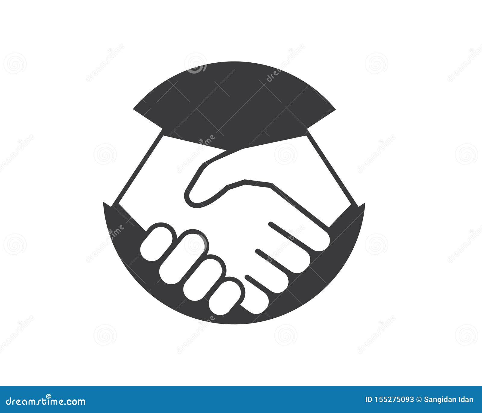 Handshaking Logo Vector Icon of Business Agreement Stock Vector ... Handshaking Logo Vector Icon of Business Agreement Stock Vector ...