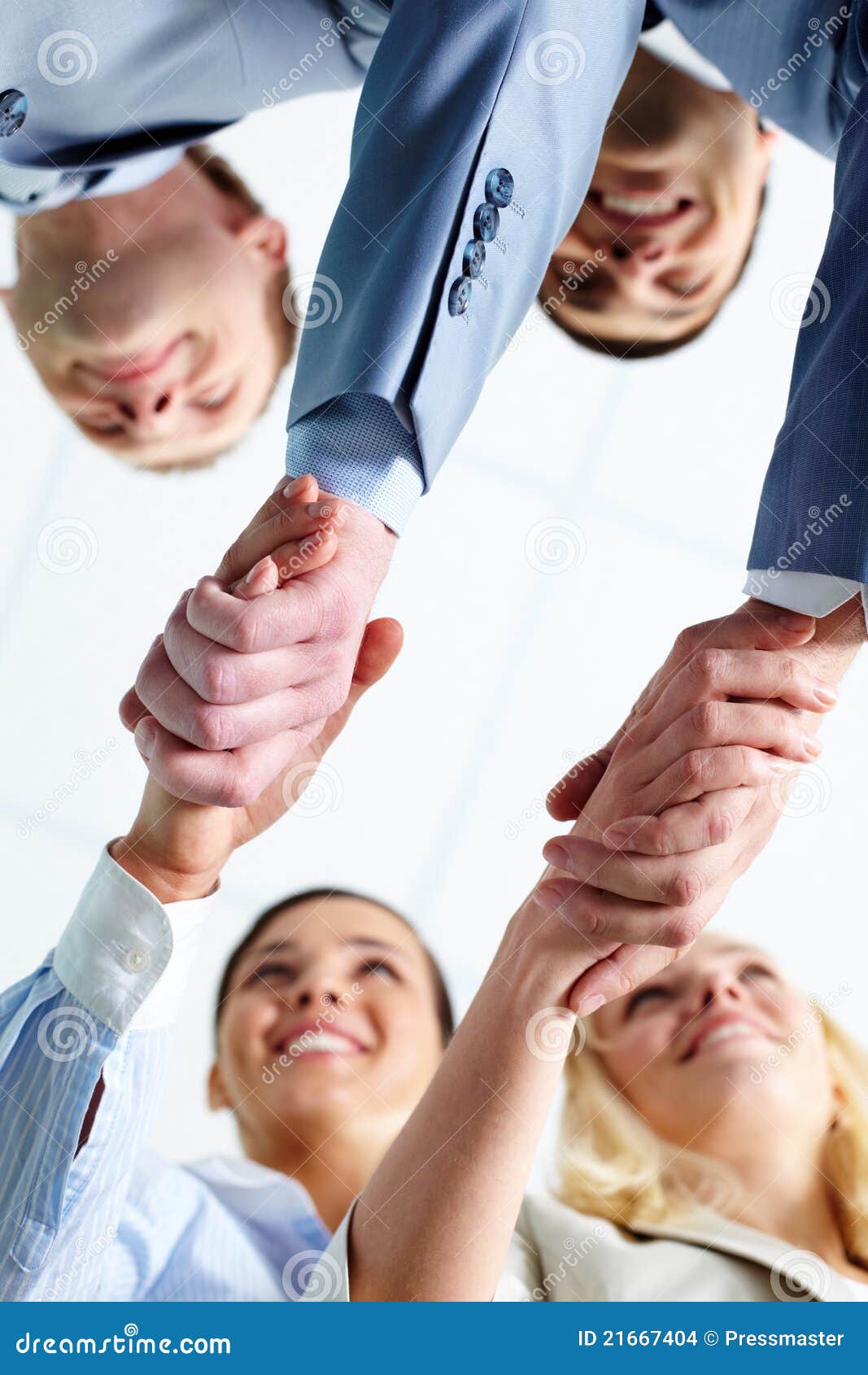 Handshaking partners stock photo. Image of caucasian - 21667404