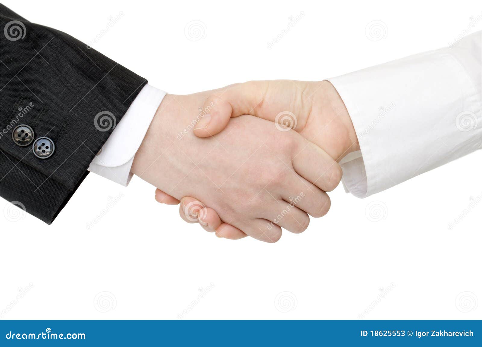 Handshaking of two persons stock image. Image of hello - 18625553
