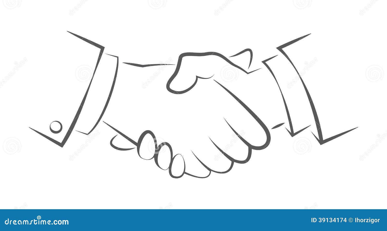 Handskakning vektor illustrationer. Illustration av vänner - 39134174