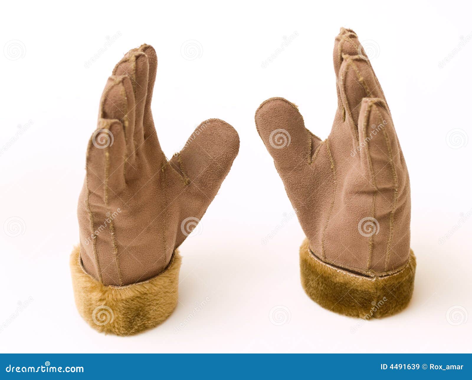 Handskar fotografering för bildbyråer. Bild av läder, sabbade - 4491639