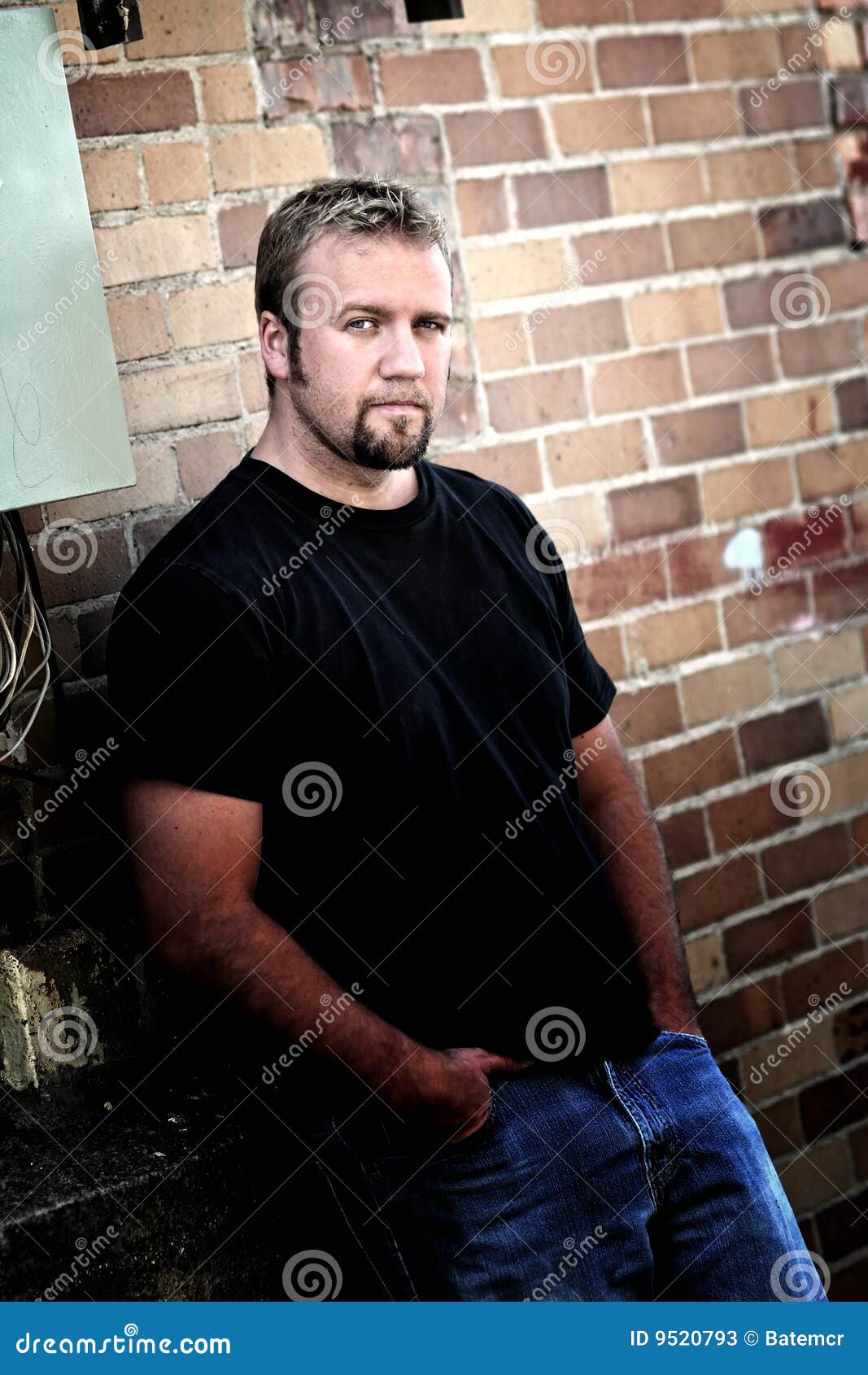 Handsom man stock image. Image of blonde, look, color - 9520793