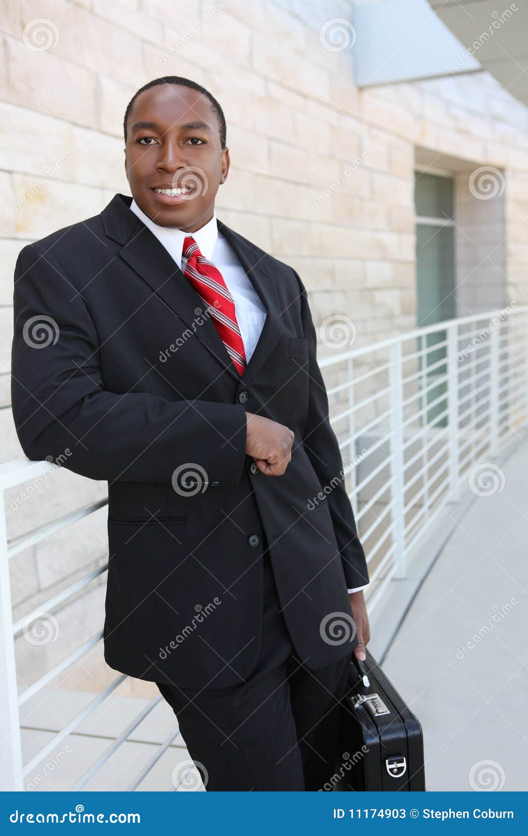 Handsome African Business Man Stock Image - Image of fashion ...