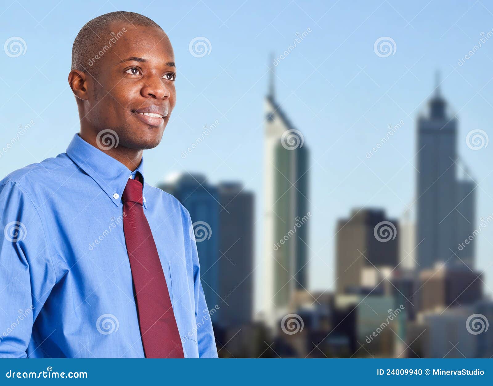 Handsome African Businessman Stock Photo - Image of businessman ...