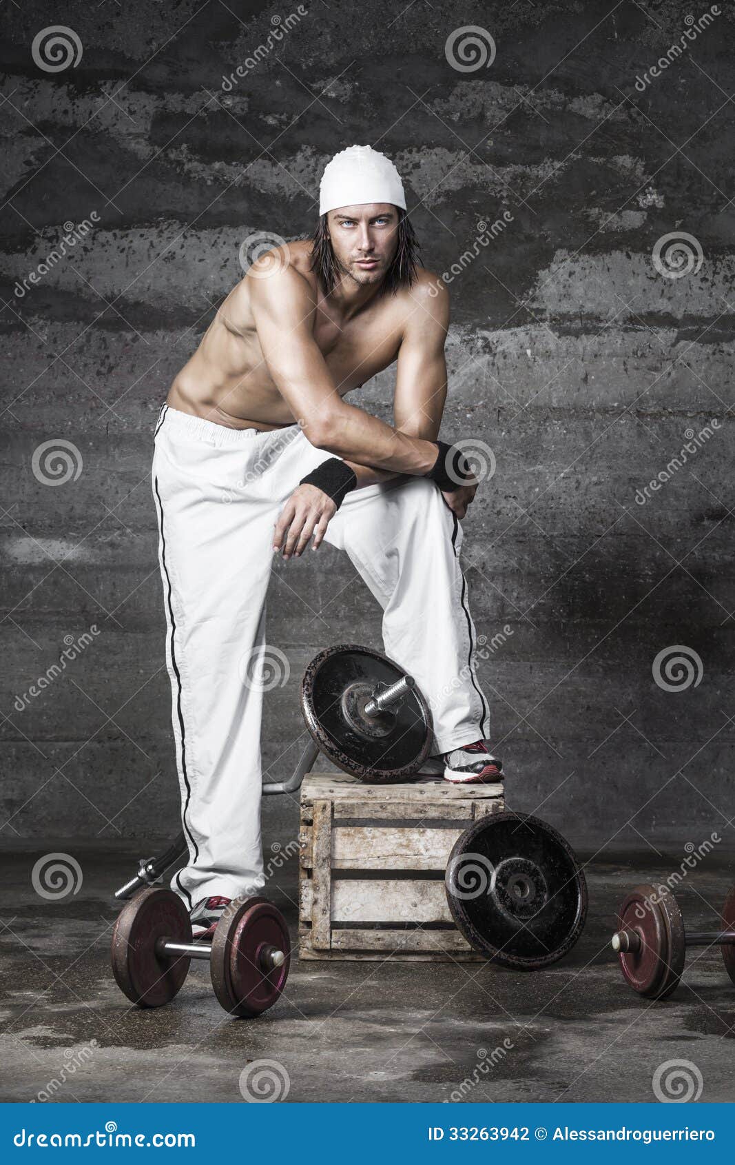 Handsome athletic man stock photo. Image of handsome - 33263942
