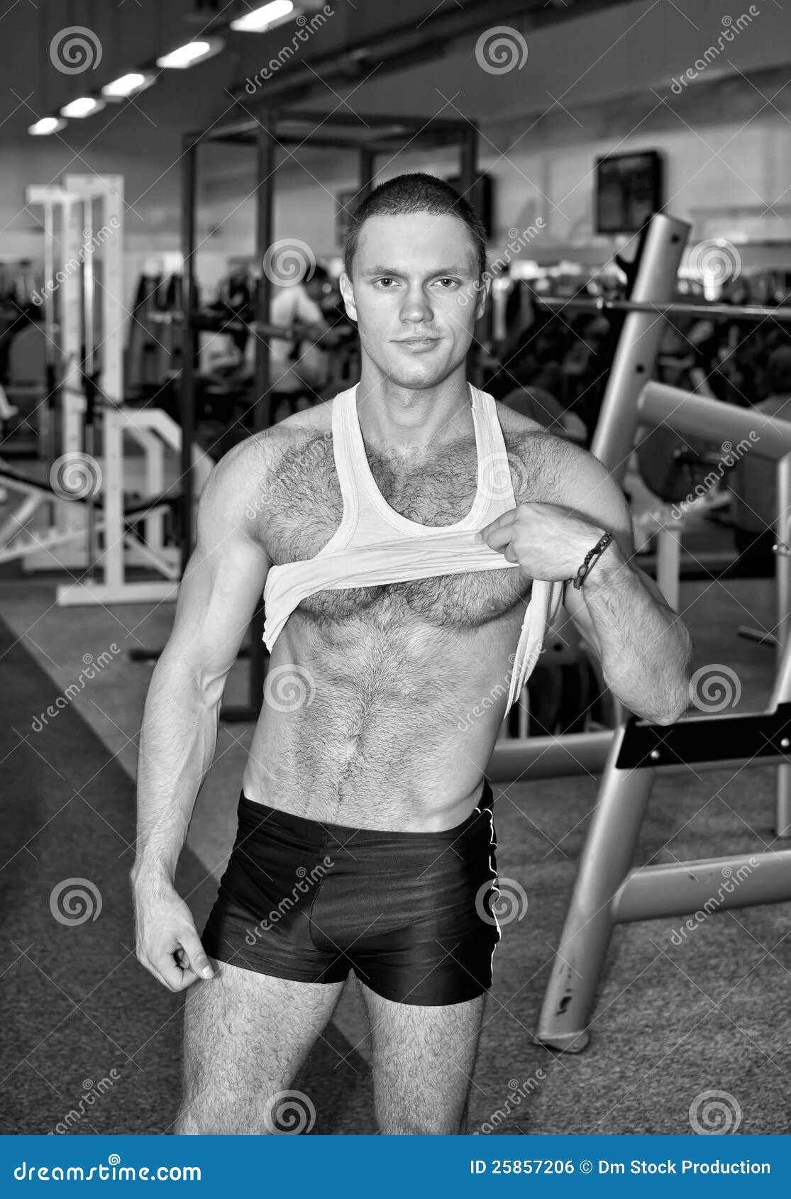 Handsome bodybuilder stock photo. Image of body, muscular - 25857206