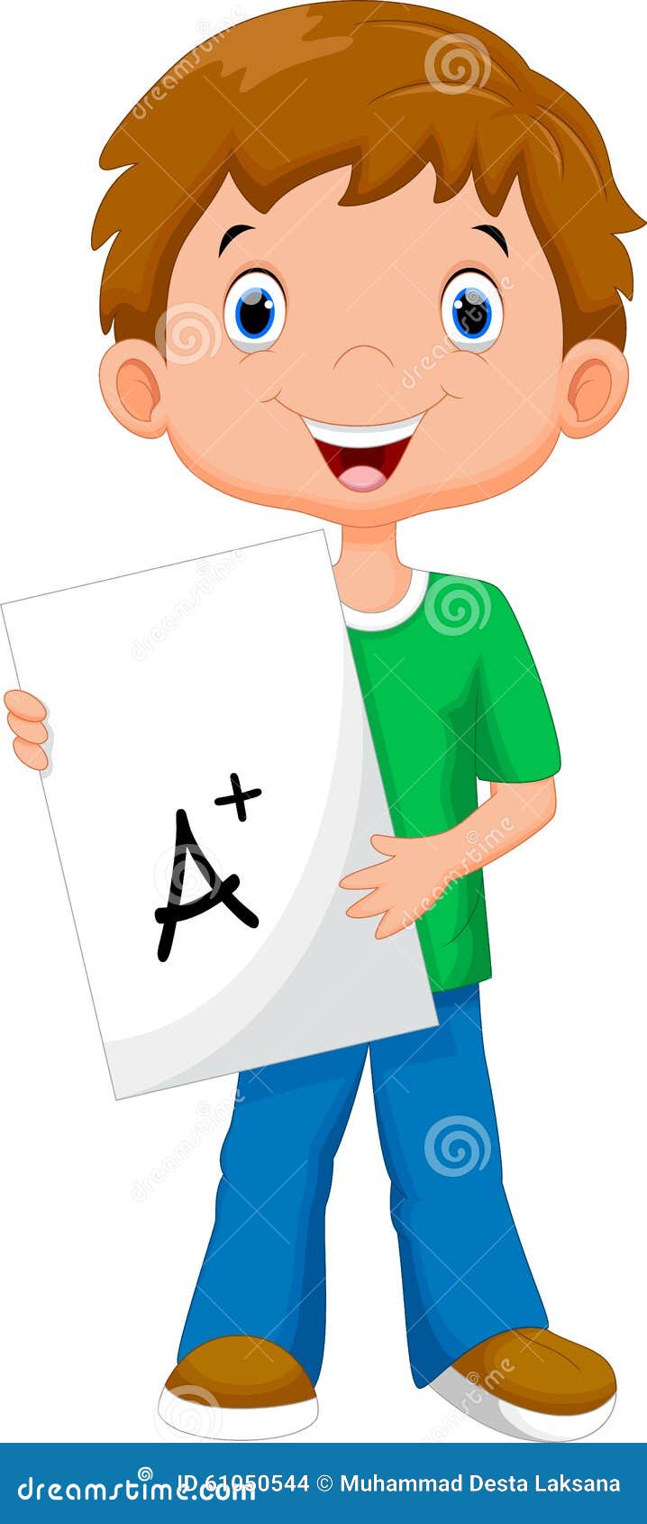 The Old Man Showed A Happy Posture And Accepted That It Was Correct ...