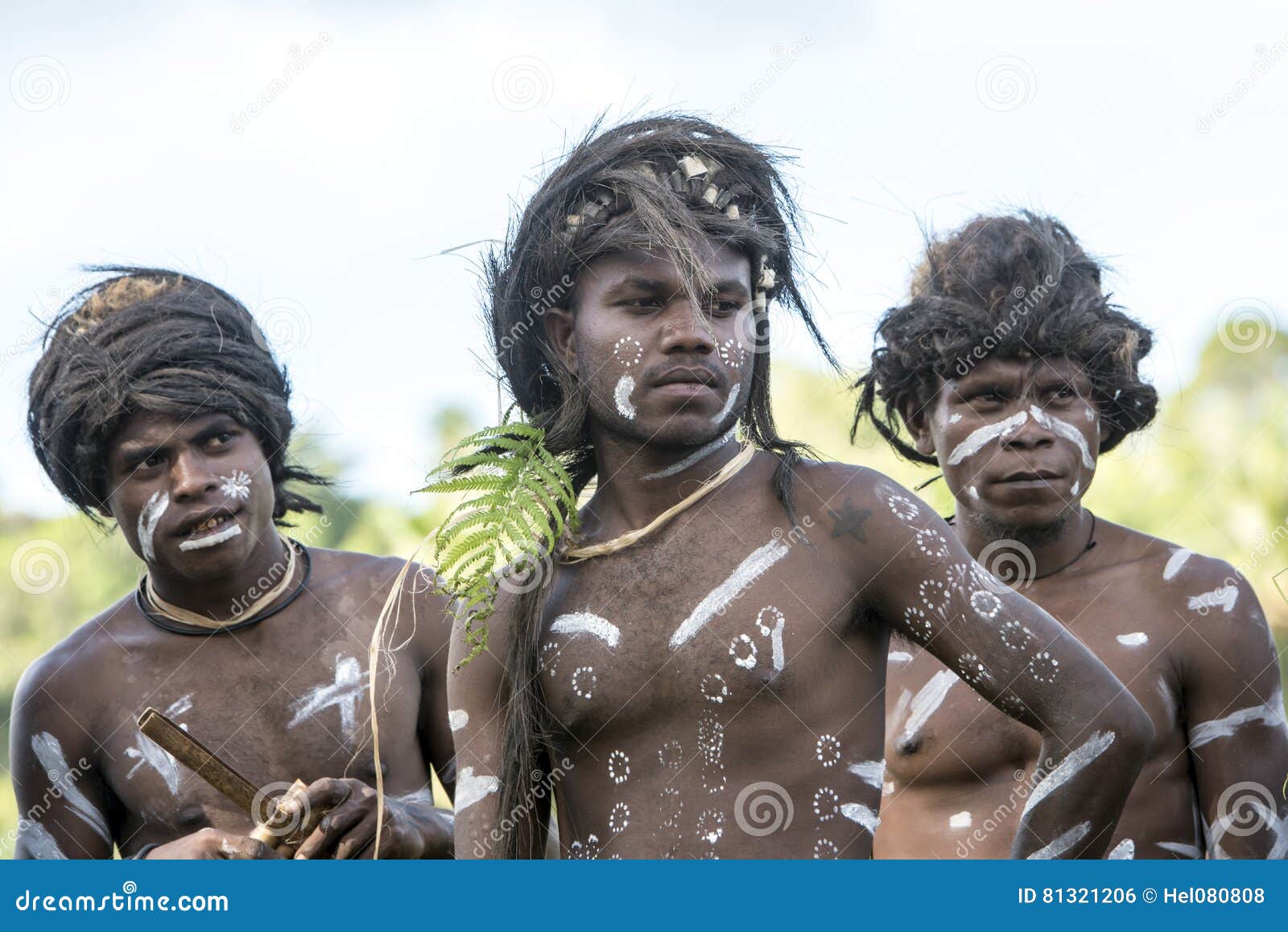 Handsome Boys Solomon Islands Editorial Photo - Image of hula, solomon ...