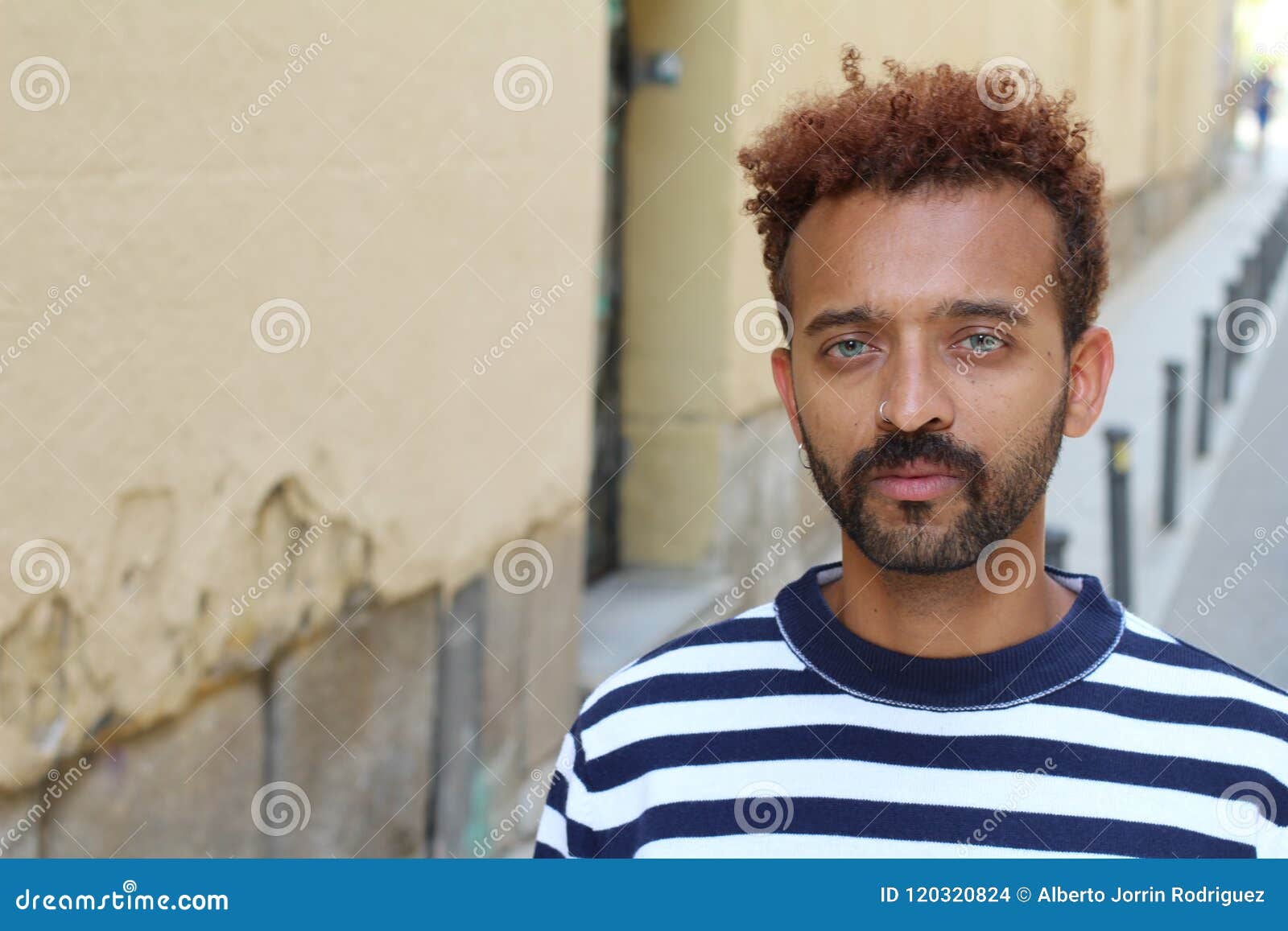 Handsome Brazilian Man Close Up Stock Photo - Image of brazilian, blank ...