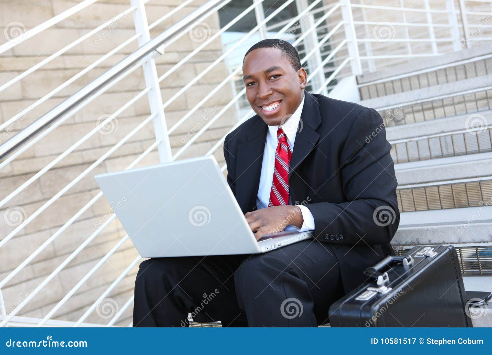 Handsome Business Man stock image. Image of profession - 10581517