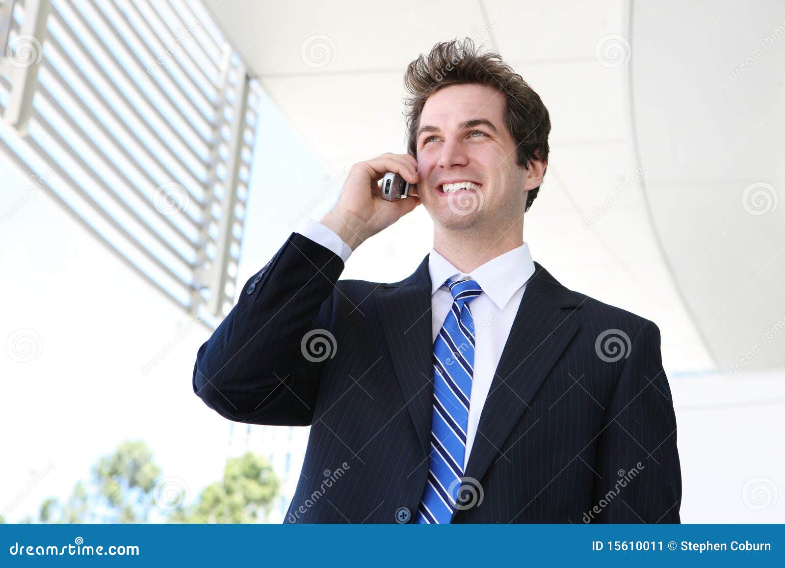 Handsome Business Man stock image. Image of smile, entrepreneur - 15610011