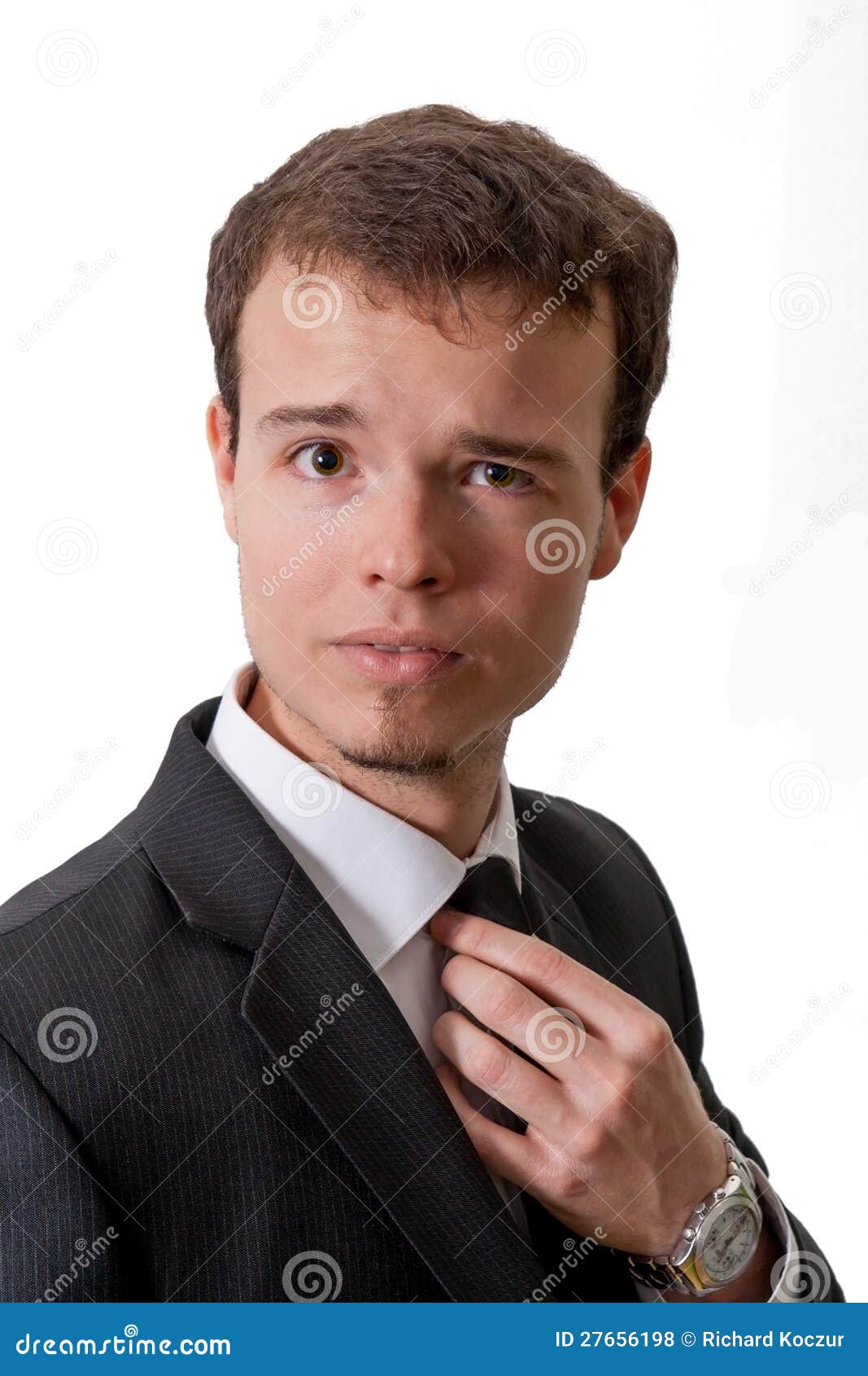 Handsome business man stock photo. Image of attractive - 27656198