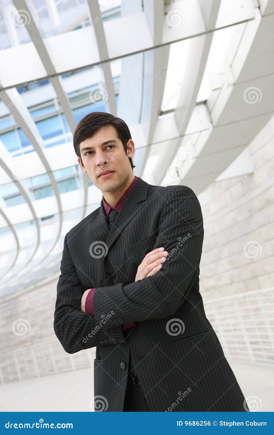 Handsome Business Man stock photo. Image of businessman - 9686256