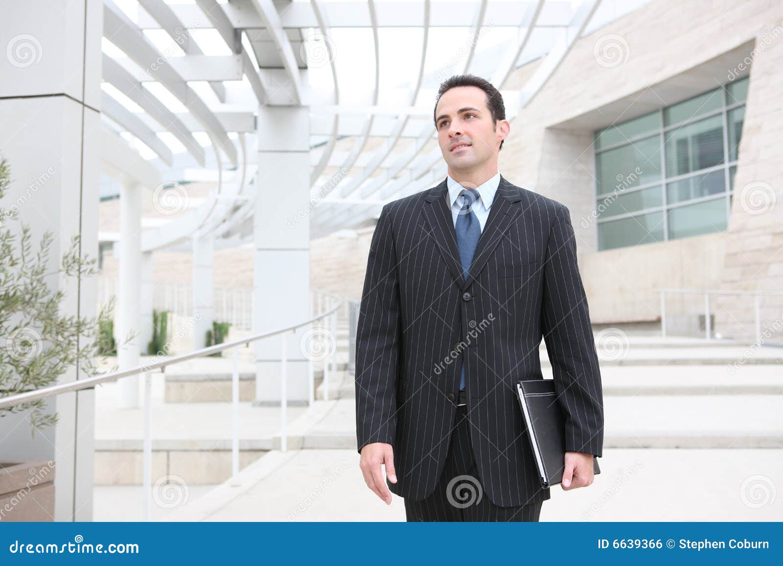 Handsome Business Man at Office Stock Photo - Image of handsome, alone ...