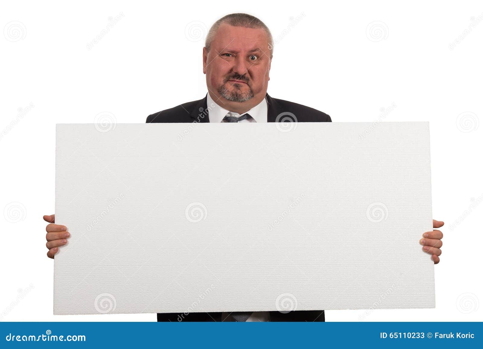 Handsome Business Man Presenting Your Product Stock Image - Image of ...