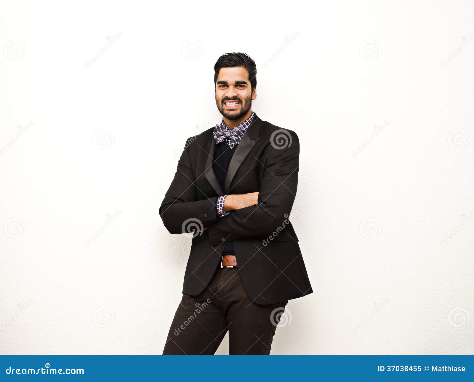 Business Man Smiling Portrait Stock Image - Image of corporate ...