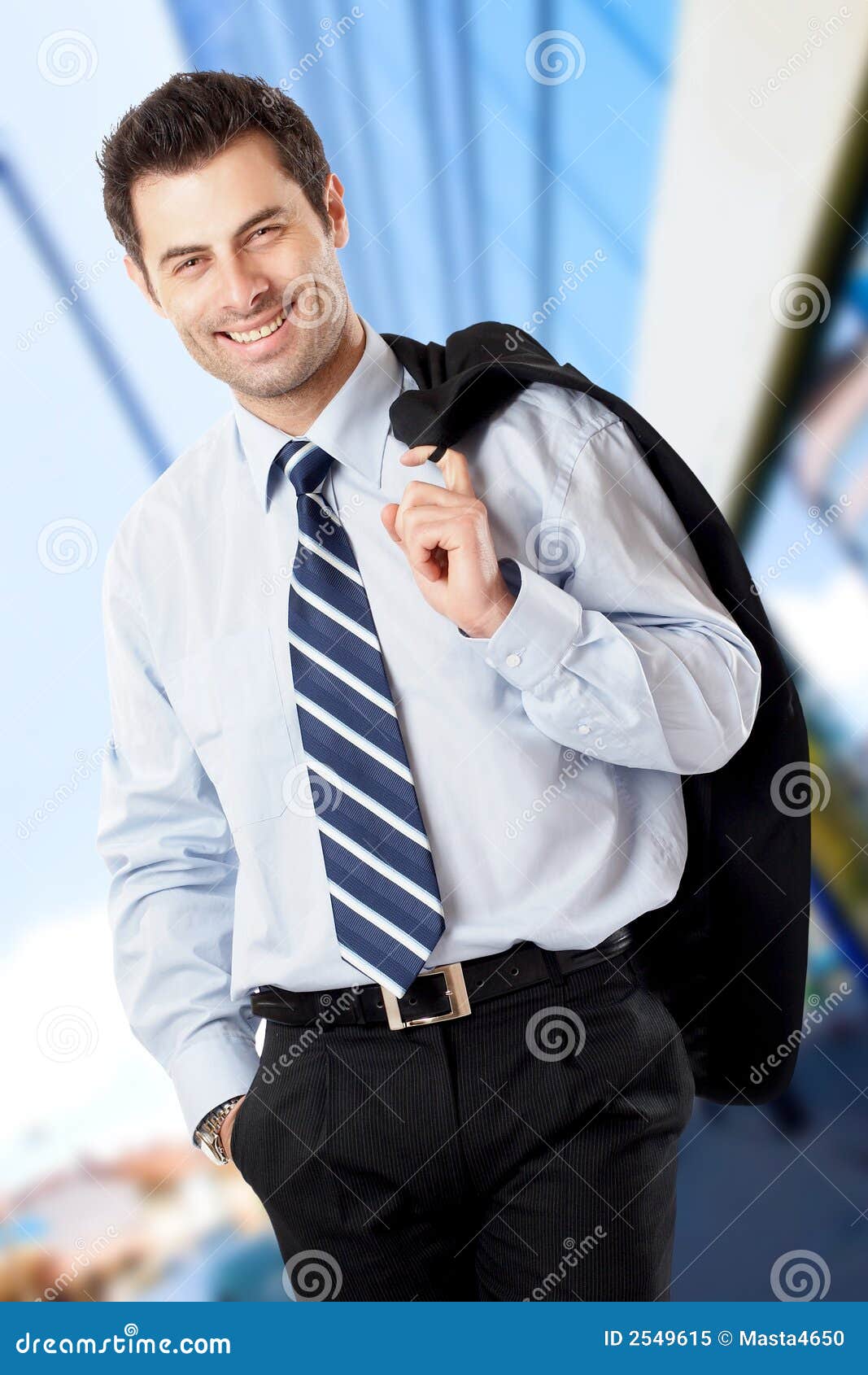 Handsome Businessman stock image. Image of caucasian, lifestyle - 2549615