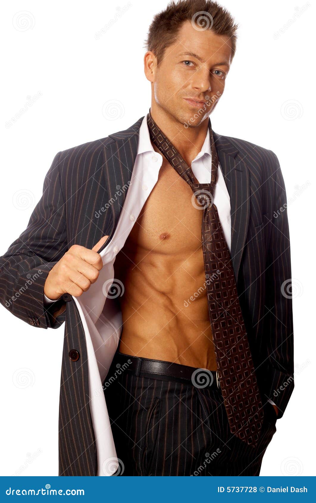 Handsome Businessman stock photo. Image of leader, hand - 5737728