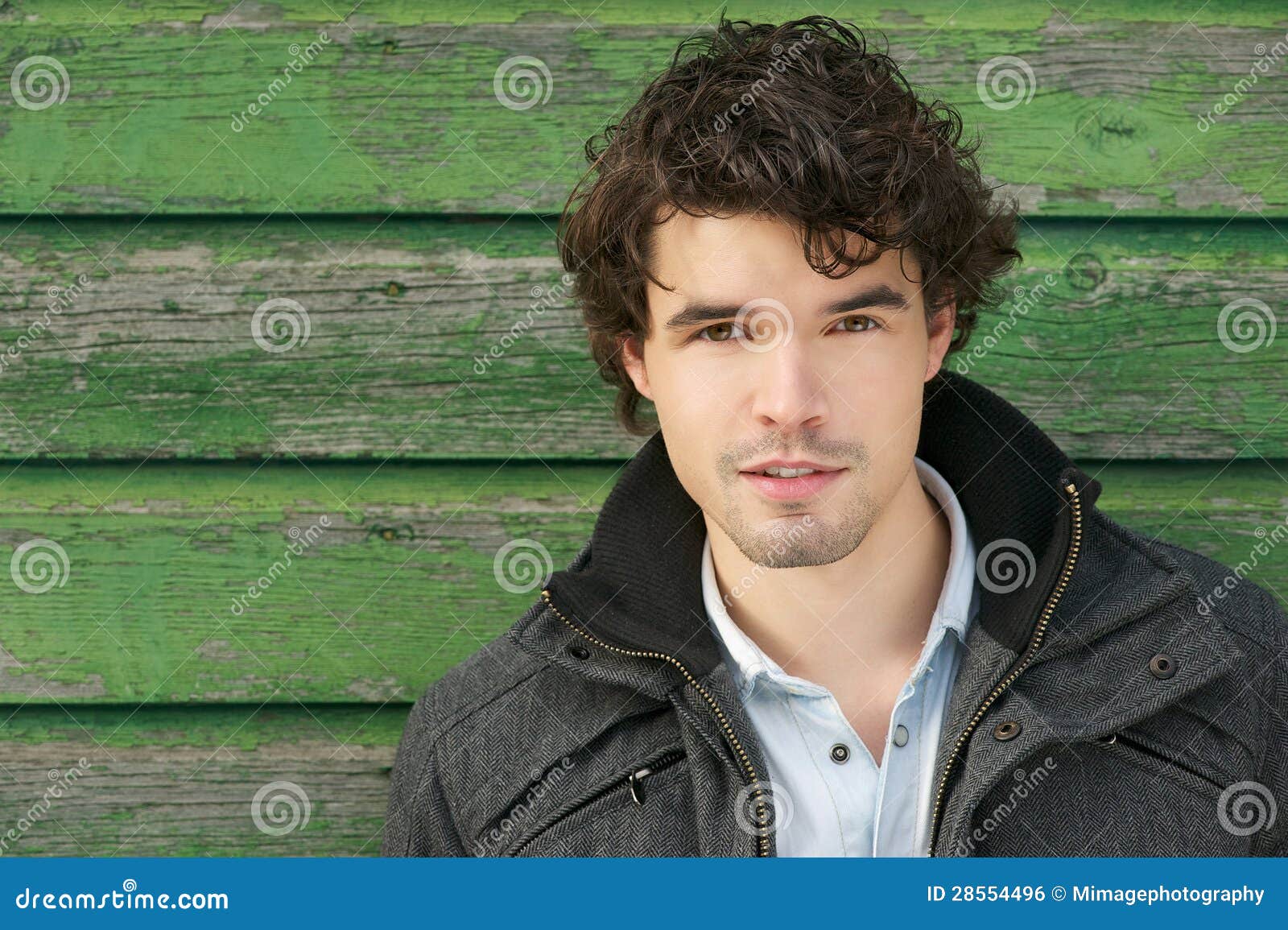 Handsome Caucasian Man stock photo. Image of happy, outdoor - 28554496