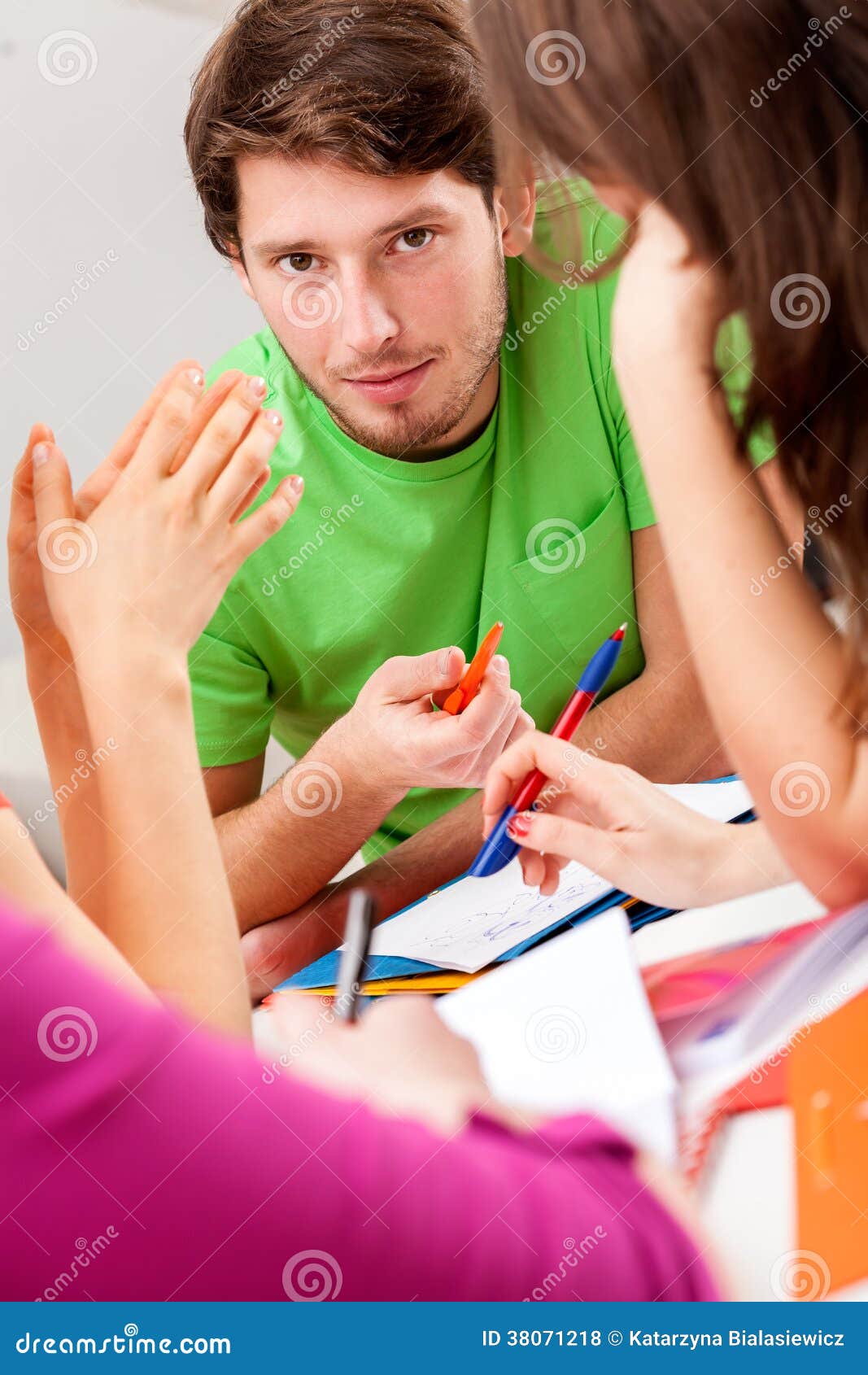 Handsome college student stock photo. Image of learning - 38071218