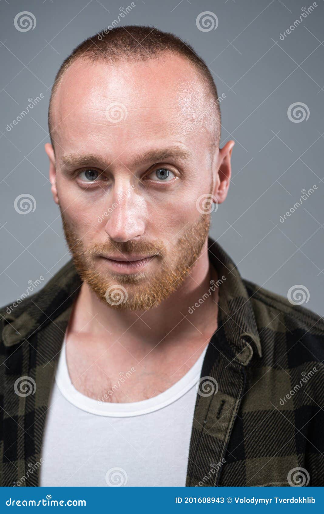 Handsome Confident Man. Serious Guy Posing in Studio. Stock Image ...