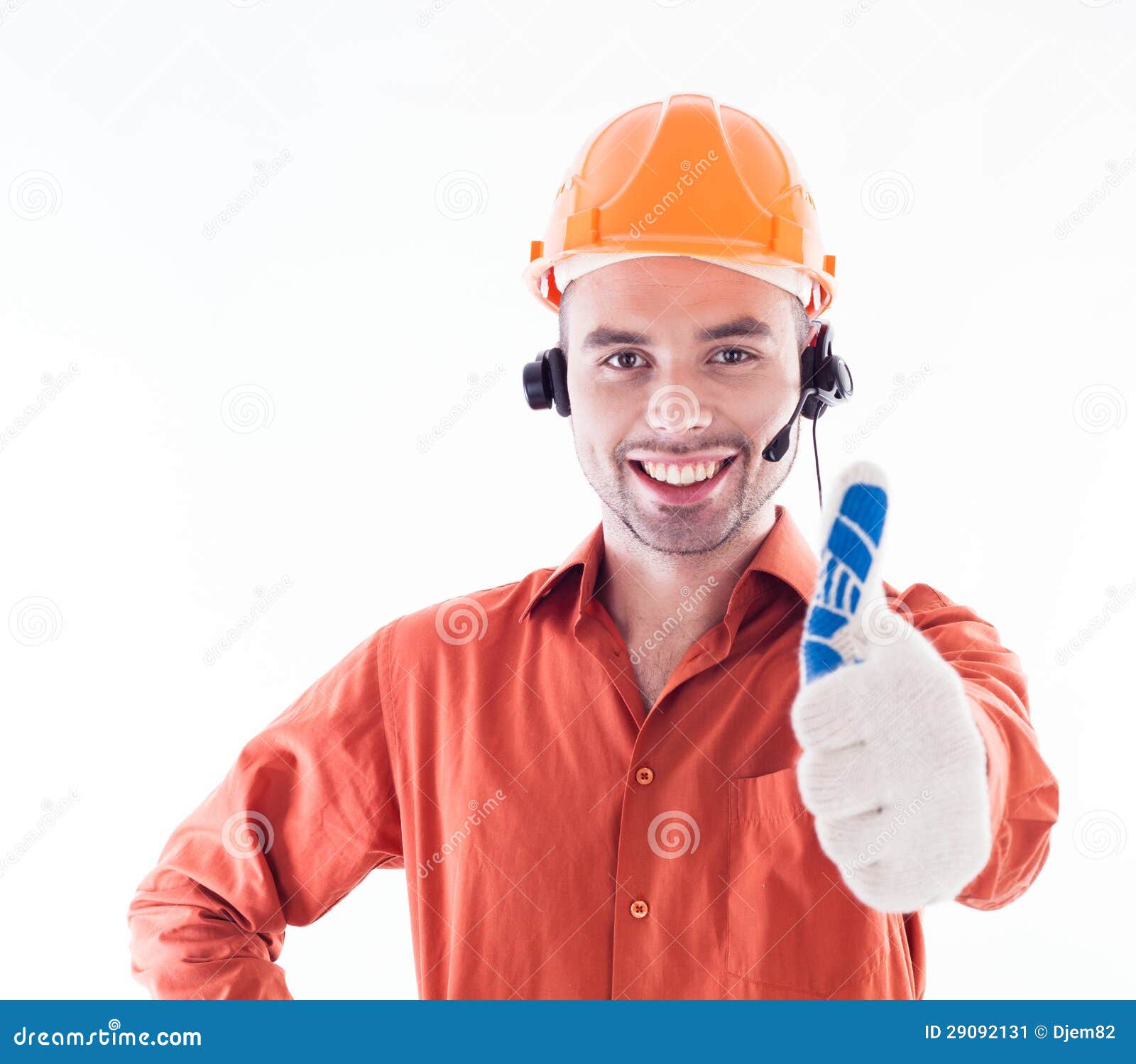 Handsome construction stock image. Image of occupation - 29092131