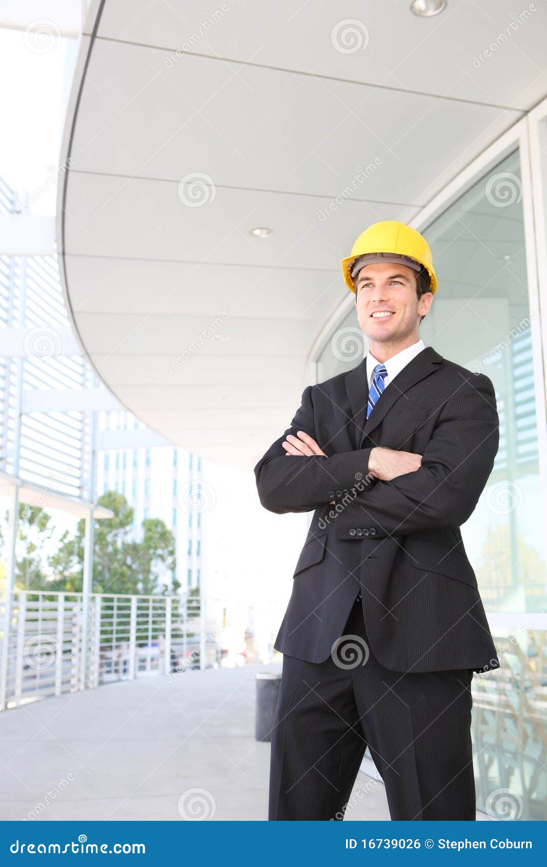 Handsome Construction Man stock photo. Image of engineer - 16739026