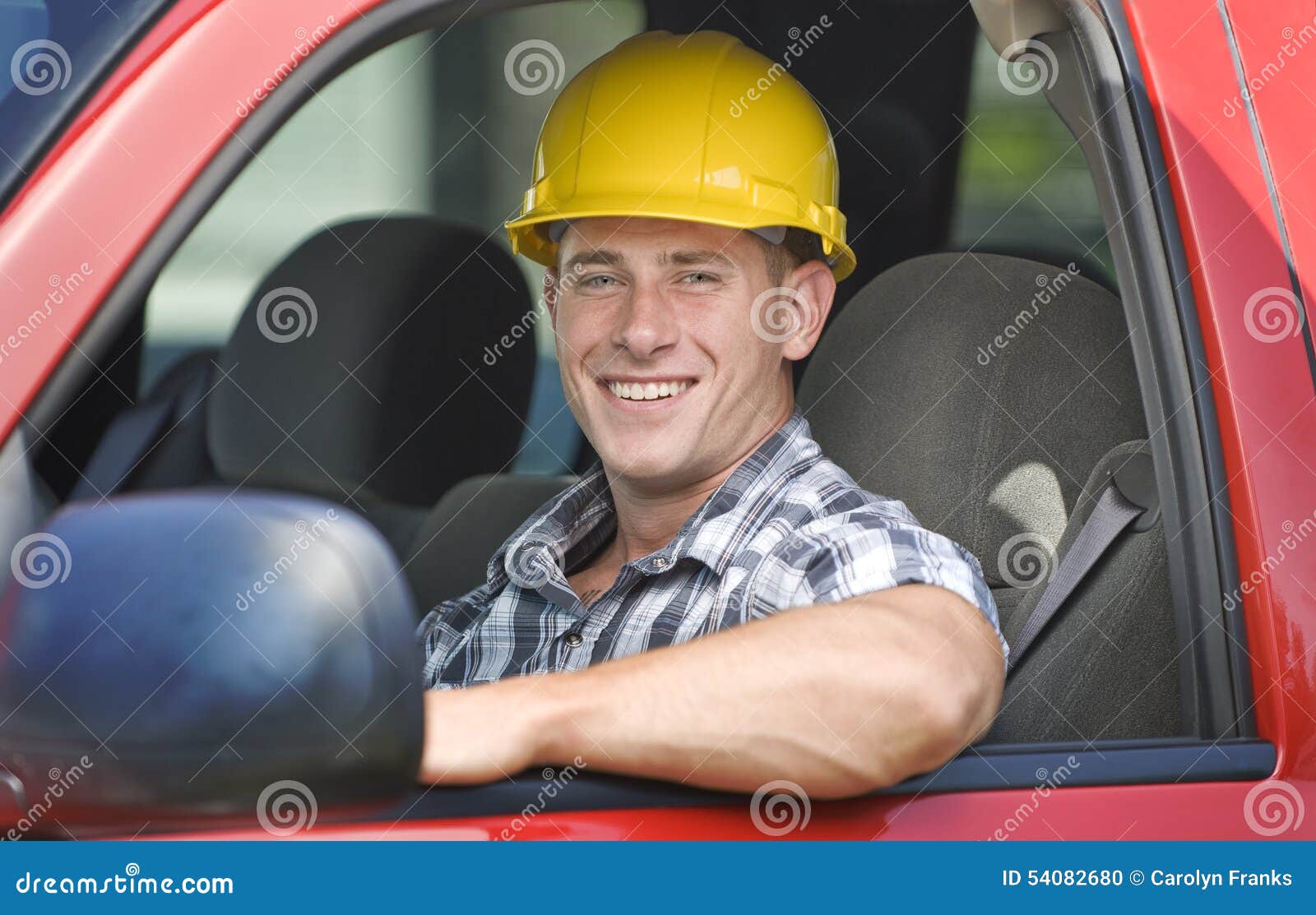 Handsome Construction Worker Stock Photo - Image of clothing, adult ...