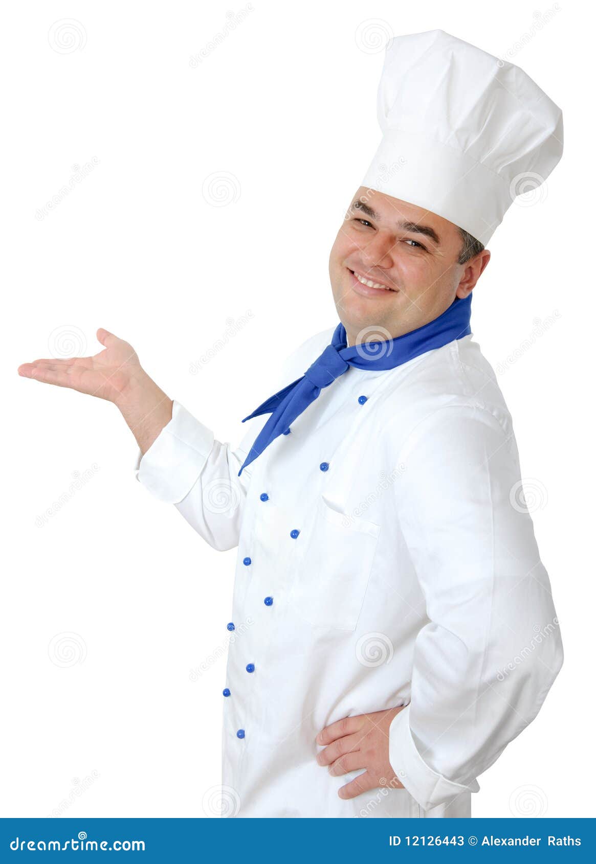 Handsome cook stock image. Image of individual, hints - 12126443