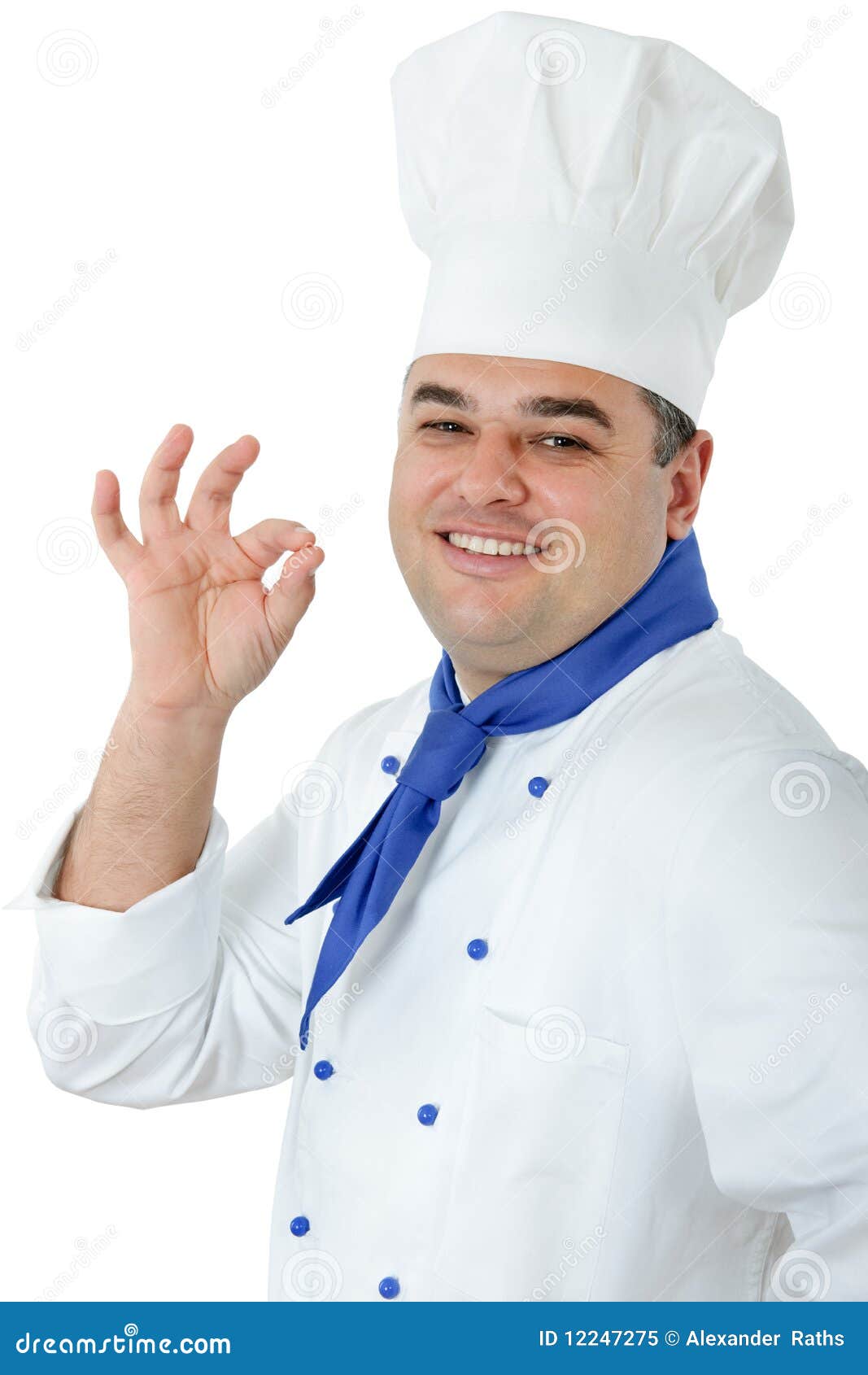 Handsome cook stock image. Image of cook, service, recipe - 12247275