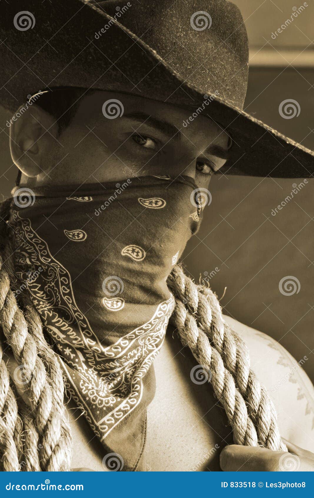 Handsome cowboy stock photo. Image of cowpoke, face, honcho - 833518