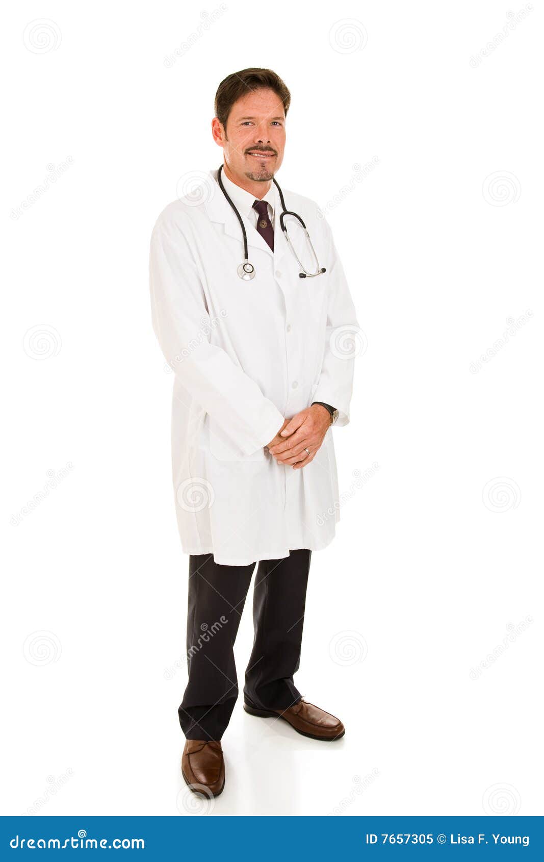 Handsome Doctor Full Body stock image. Image of happy - 7657305