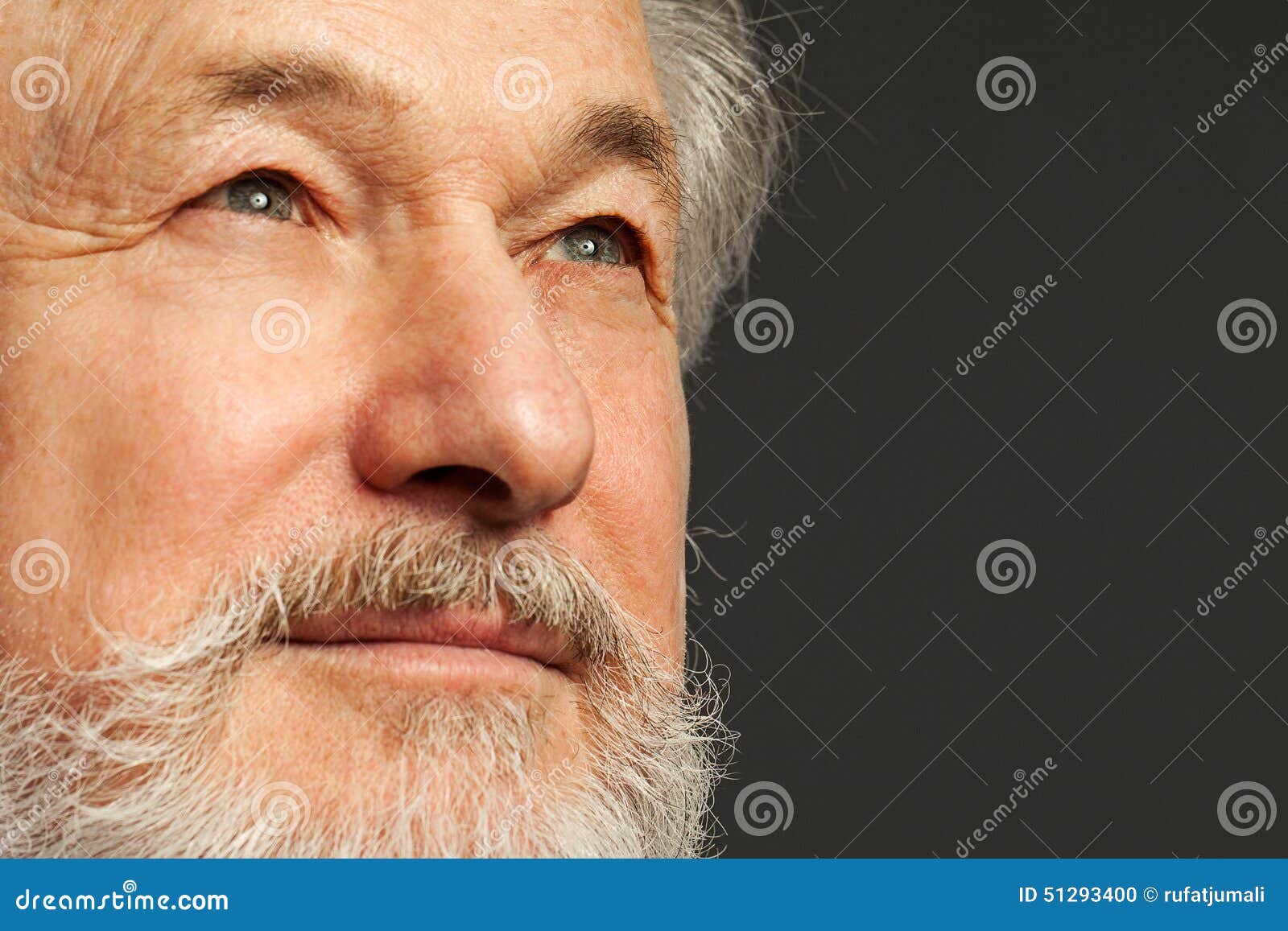 Handsome, elderly man stock photo. Image of good, natural - 51293400